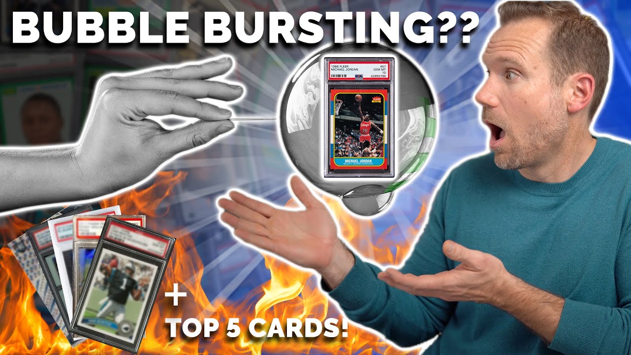 Is the Sports Card Bubble BURSTING?? 👀 + Top 5 Cards GOING UP! 🔥 ...