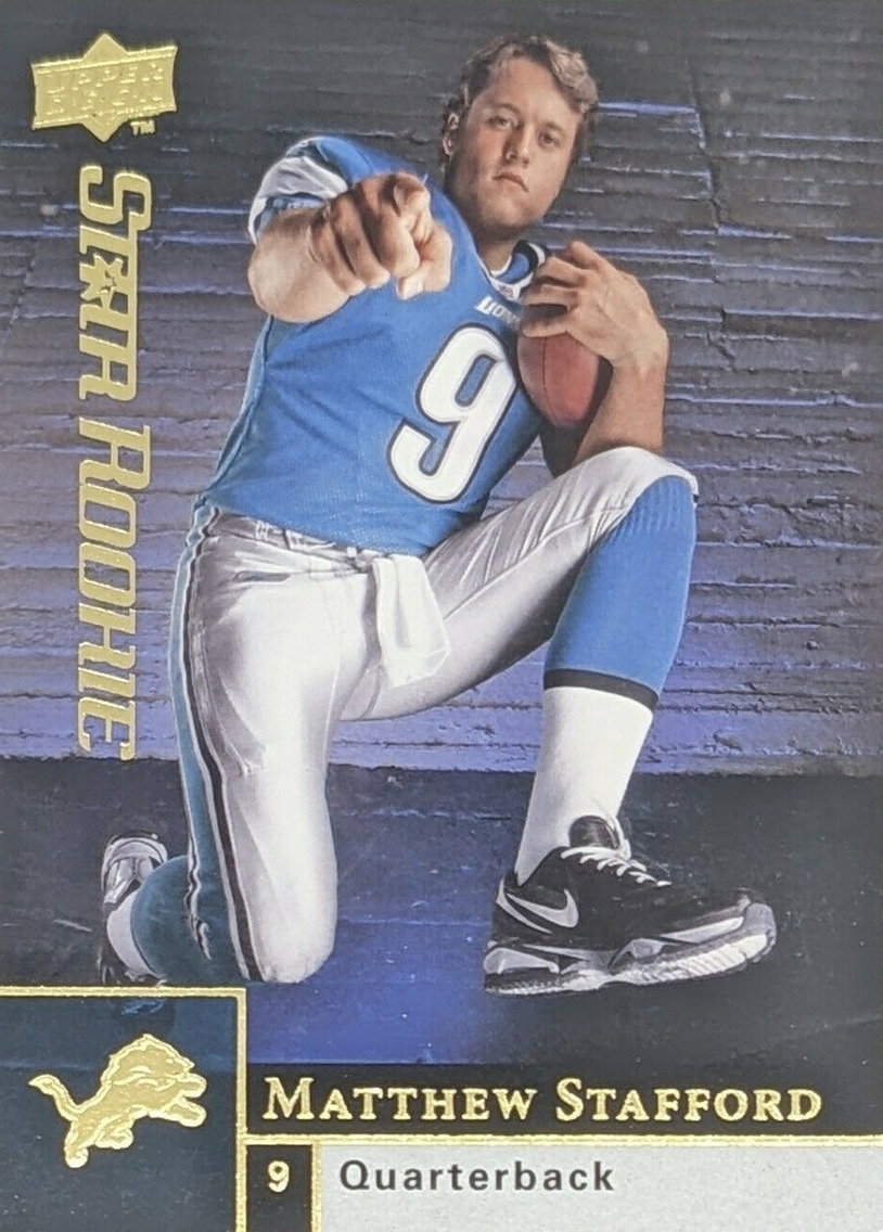Matthew Stafford Rookie Cards: Best Sets and Parallels - Sports Card ...