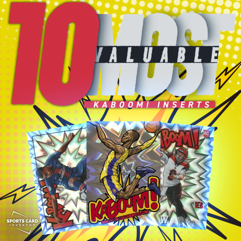 10 Most Valuable Kaboom! Inserts - Sports Card Investor