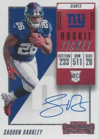 Saquon Barkley Rookie Cards: Best Sets and Parallels – Sports Card Investor
