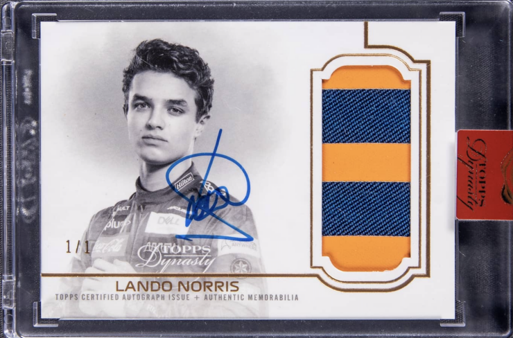 Top 10 Most Valuable: 2020 Topps Dynasty F1 Drivers – Sports Card Investor