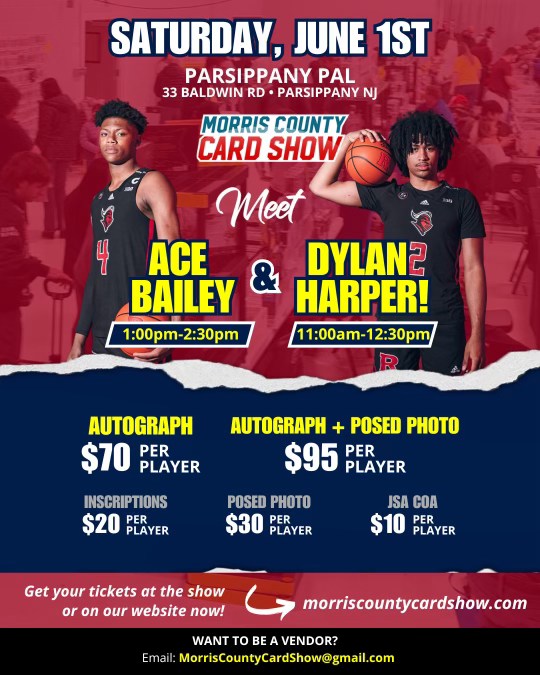 Morris County Card Show - Sports Card Investor