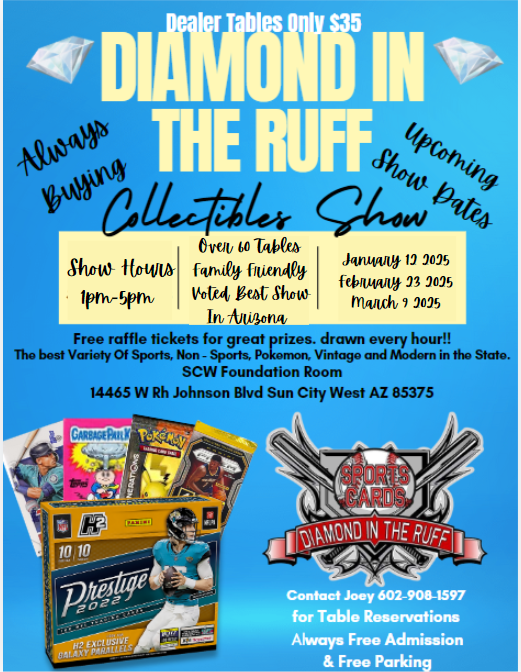 Diamond In The Ruff Collectibles Show - Sports Card Investor
